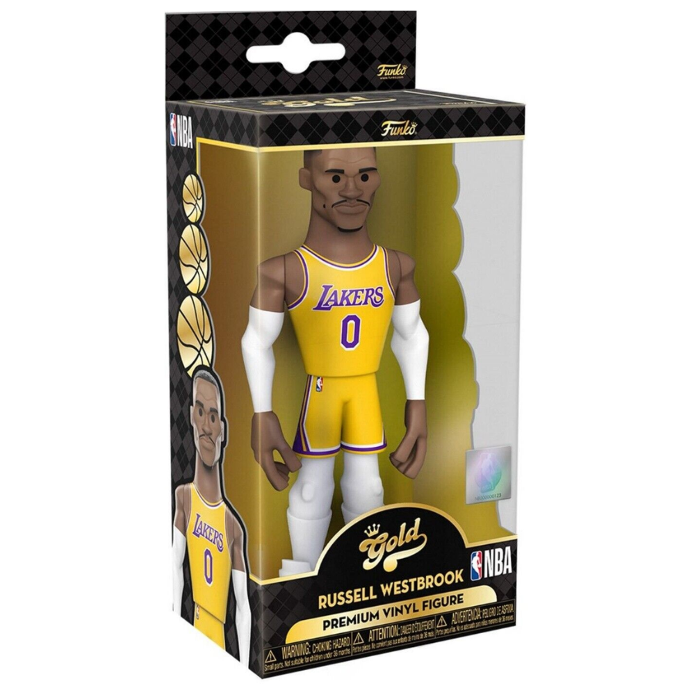 Funko Gold Nba Russell Westbrook Los Angeles Lakers - Game Games - A ...