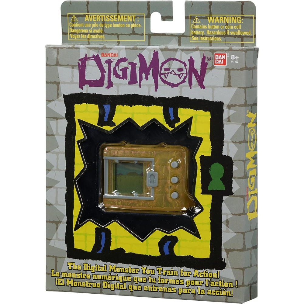 Digimon Virtual Pet Monster Translucent Yellow - Bandai - Game Games ...