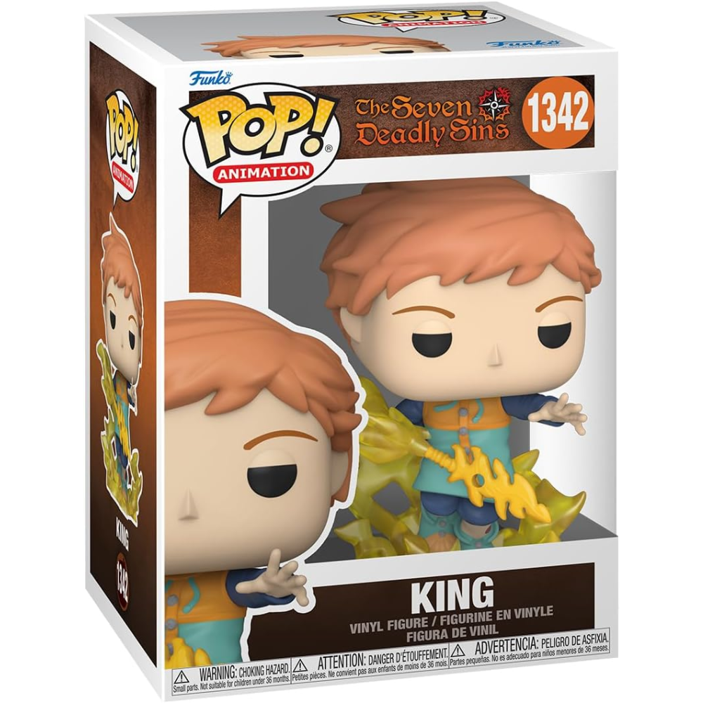 Funko Pop Seven Deadly Sins 1342 King - Game Games - A Loja Mais POP do ...