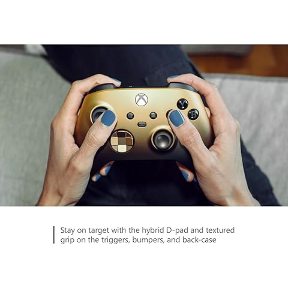 Controle Xbox Gold Shadow Special - Xbox Series X/S, One PC - Game ...
