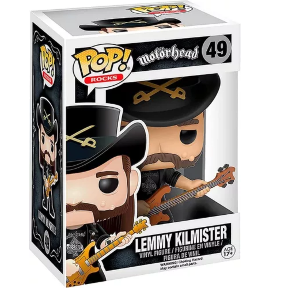 Funko Pop Motorhead 49 Lemmy Kilmister - Game Games - A Loja Mais POP ...