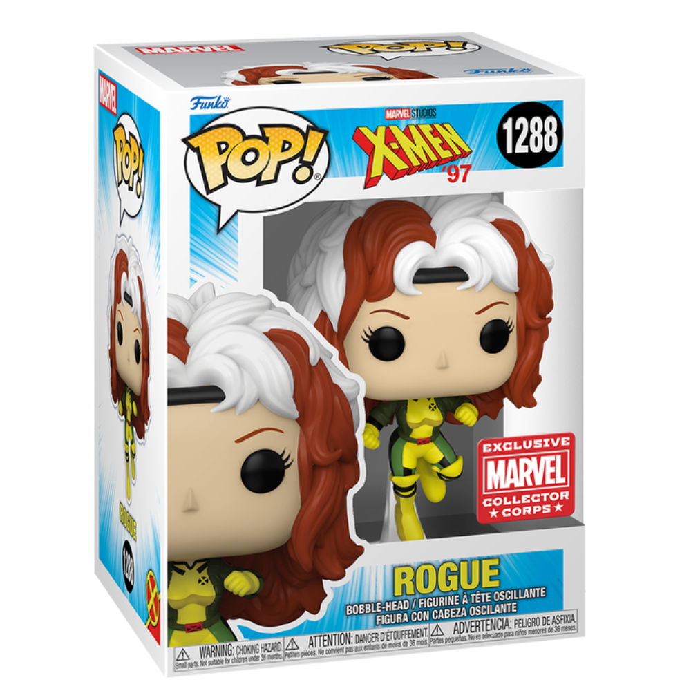 Funko Pop Marvel X-Men 97 1288 Rogue Exclusive - Game Games - Loja de Games Online | Compre ...