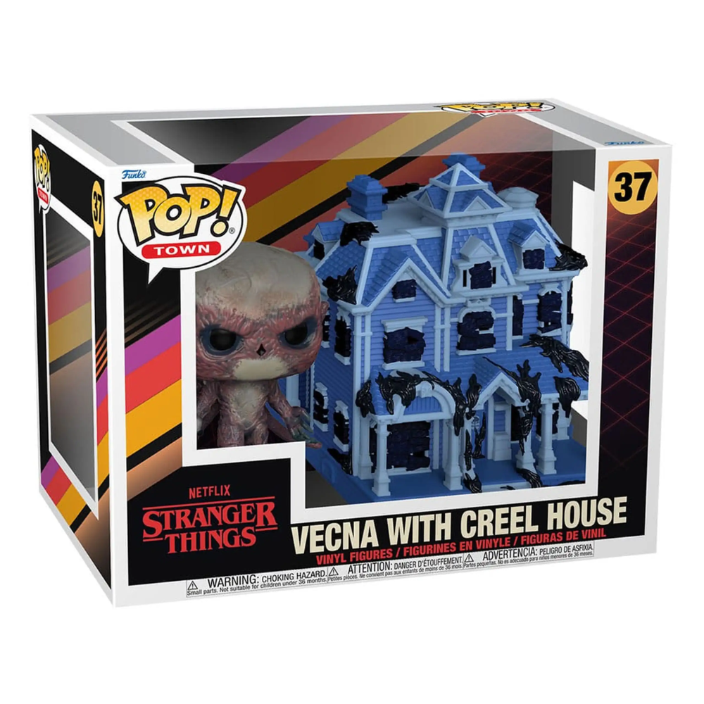 Funko Pop Stranger Things 37 Vecna with Creel House - Game Games - A ...