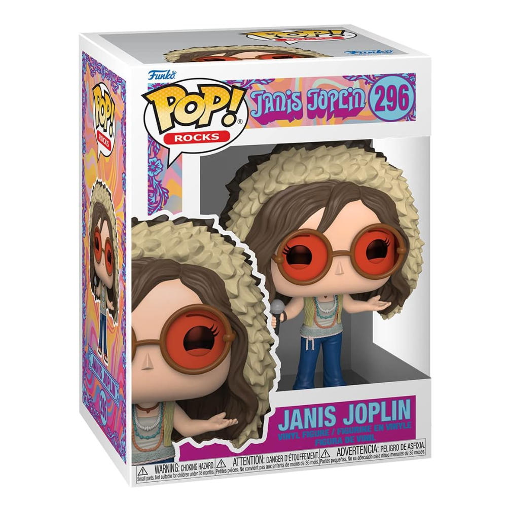 Funko Pop Rocks Janis Joplin 296 Janis Joplin - Game Games - A Loja ...