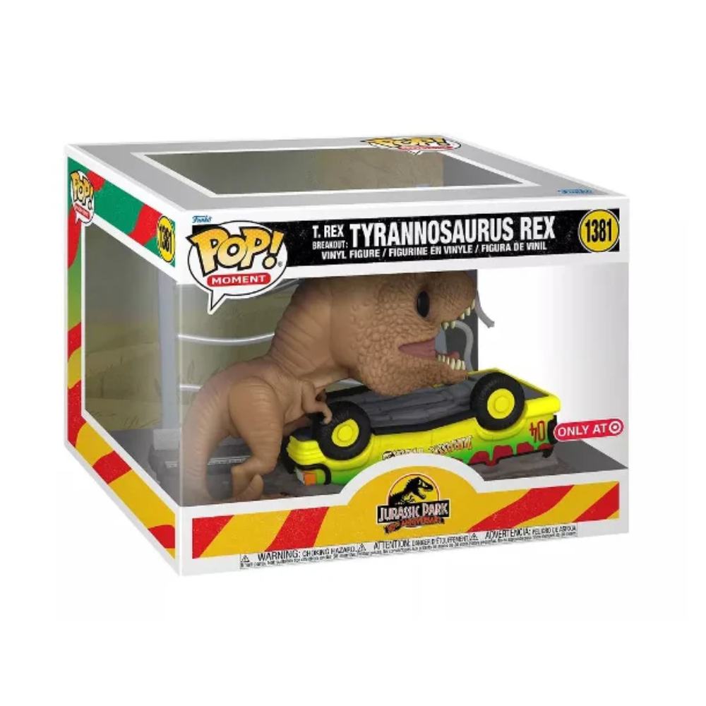 Funko Pop Jurassic Park 1381 T. Rex Breakout Tyrannosaurus - Game Games ...
