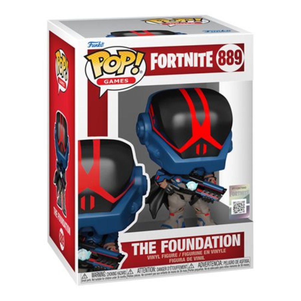 Funko Pop Fortnite 889 The Foundation - Game Games - A Loja Mais POP do ...