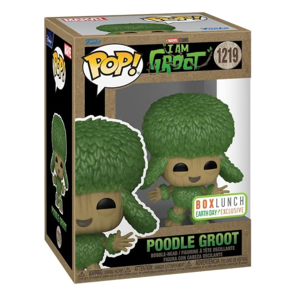 Funko Pop I Am Groot 1219 Poodle Groot - Game Games - A Loja Mais POP ...
