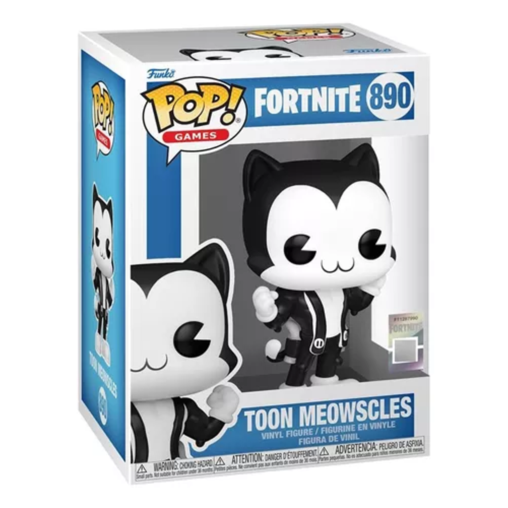 Funko Pop Fortnite 890 Toon Meowscles - Game Games - A Loja Mais POP do ...