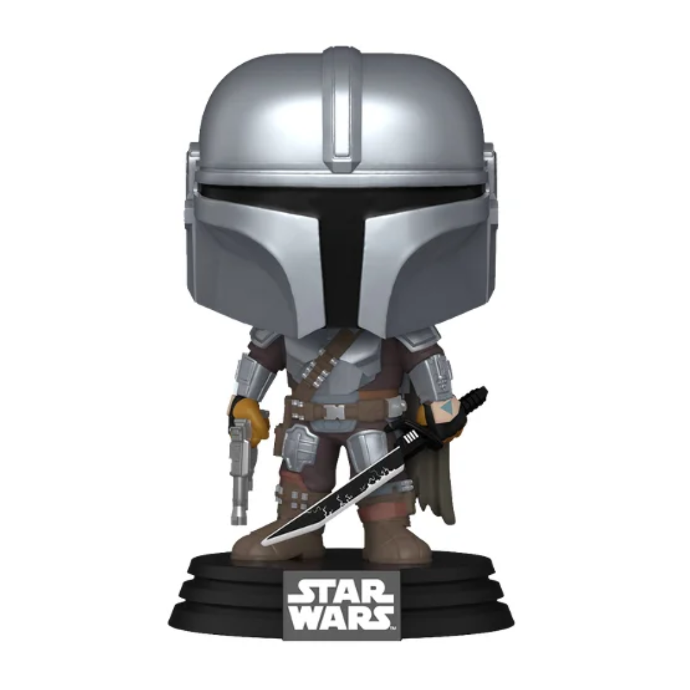 Funko Pop Star Wars The Mandalorian 663 Mando with Darksaber - Game ...
