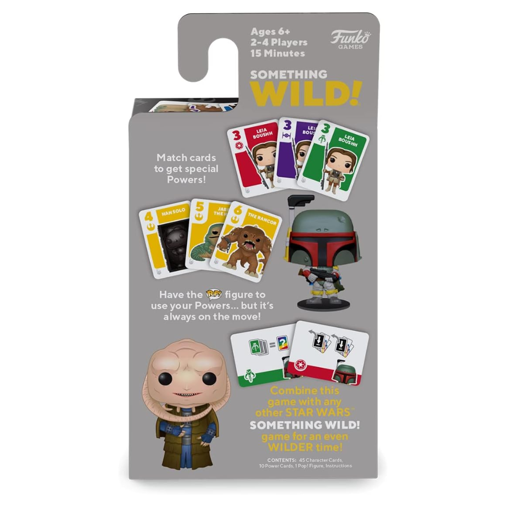 Funko Pop Something Wild Star Wars Boba Fett Pop Card Game - Game Games ...