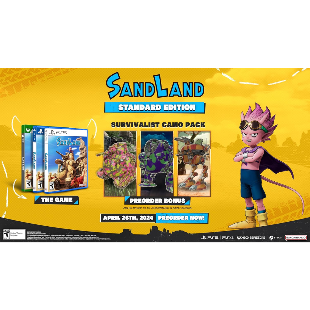 Sand Land - Xbox Series X - Game Games - A Loja Mais POP do Brasil ...