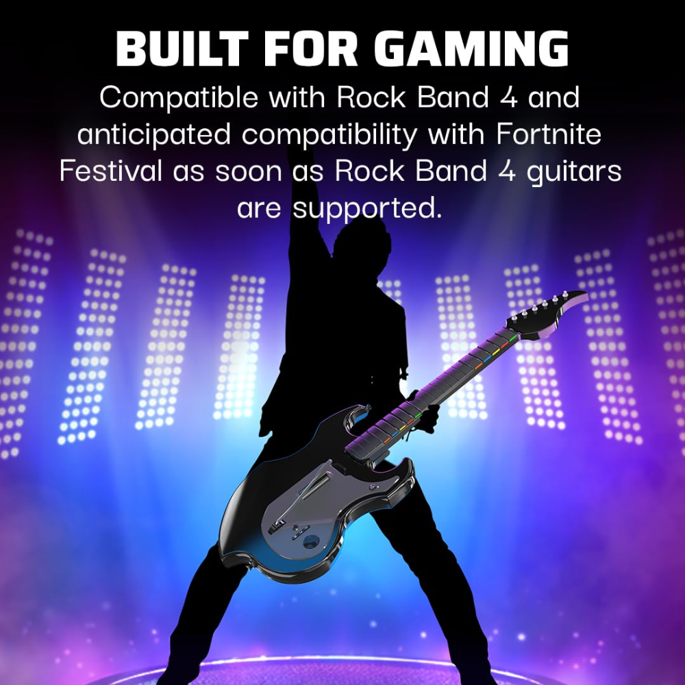 Guitarra S/ Fio Rock Band PDP RIFFMASTER Xbox One, X|S, PC - Game Games ...