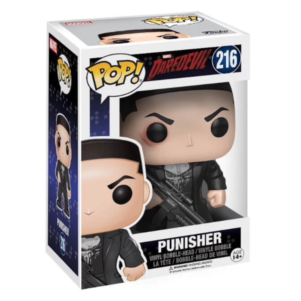 Funko Pop Daredevil 216 Punisher - Game Games - A Loja Mais POP do ...