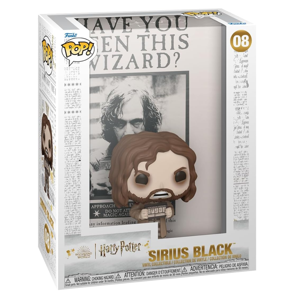 Funko Pop Cover Harry Potter 08 Sirius Black - Game Games - A Loja Mais ...
