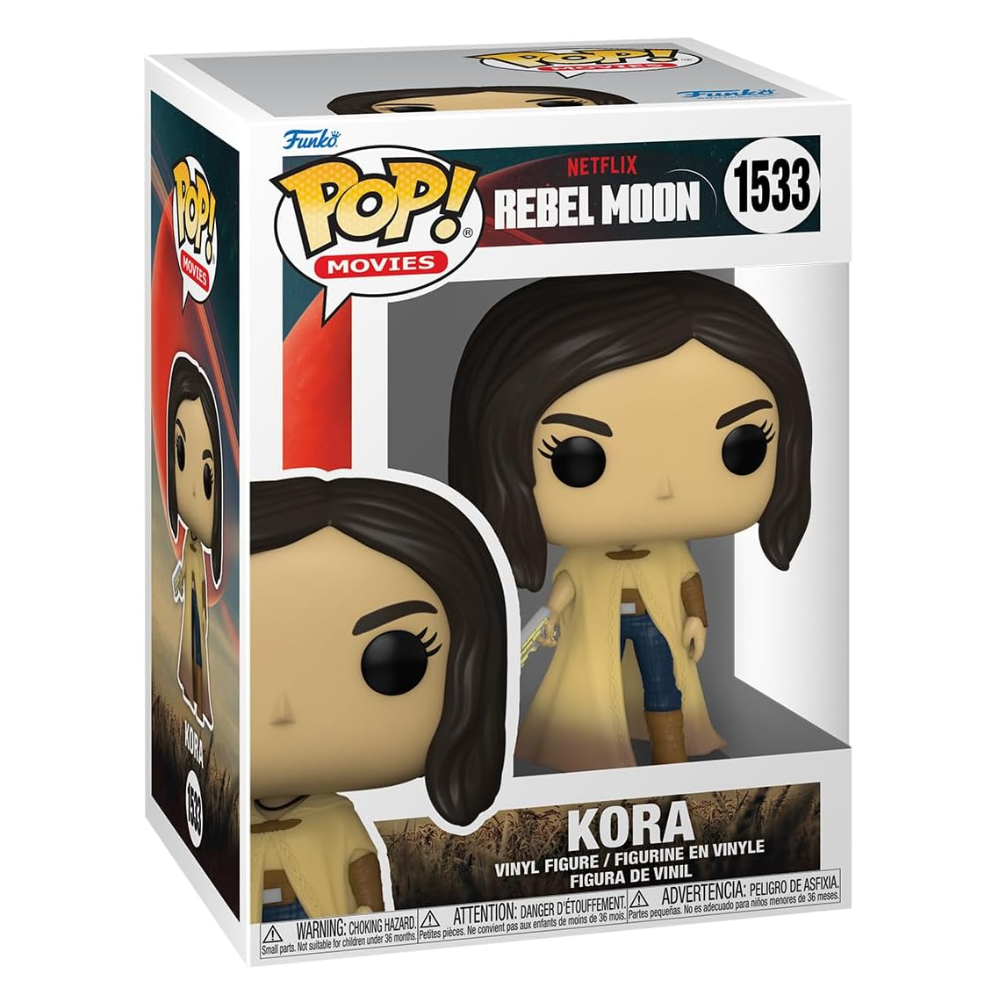 Funko Pop Netflix Rebel Moon 1533 Kora - Game Games - A Loja Mais POP ...