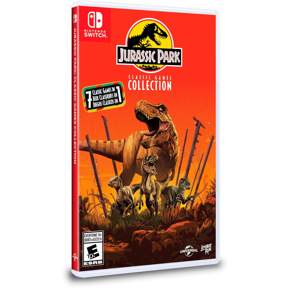 Jurassic Park Classic Games Collection Switch Game Games A Loja Mais POP do Brasil Vem Conhecer