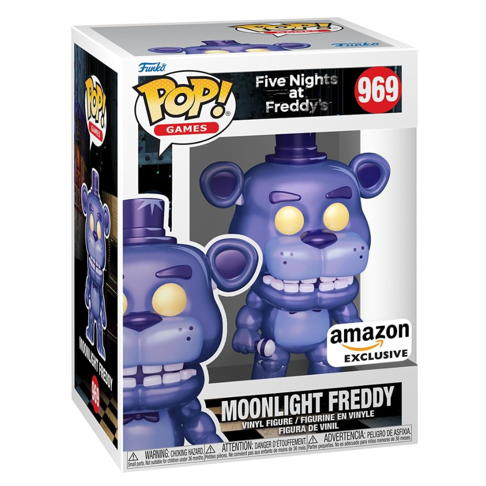 Funko Pop Five Nights At Freddy's 969 Moonlight Freddy - Game Games - A ...