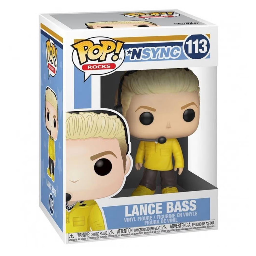 Funko Pop NSYNC 113 Lance Bass - Game Games - A Loja Mais POP do Brasil ...