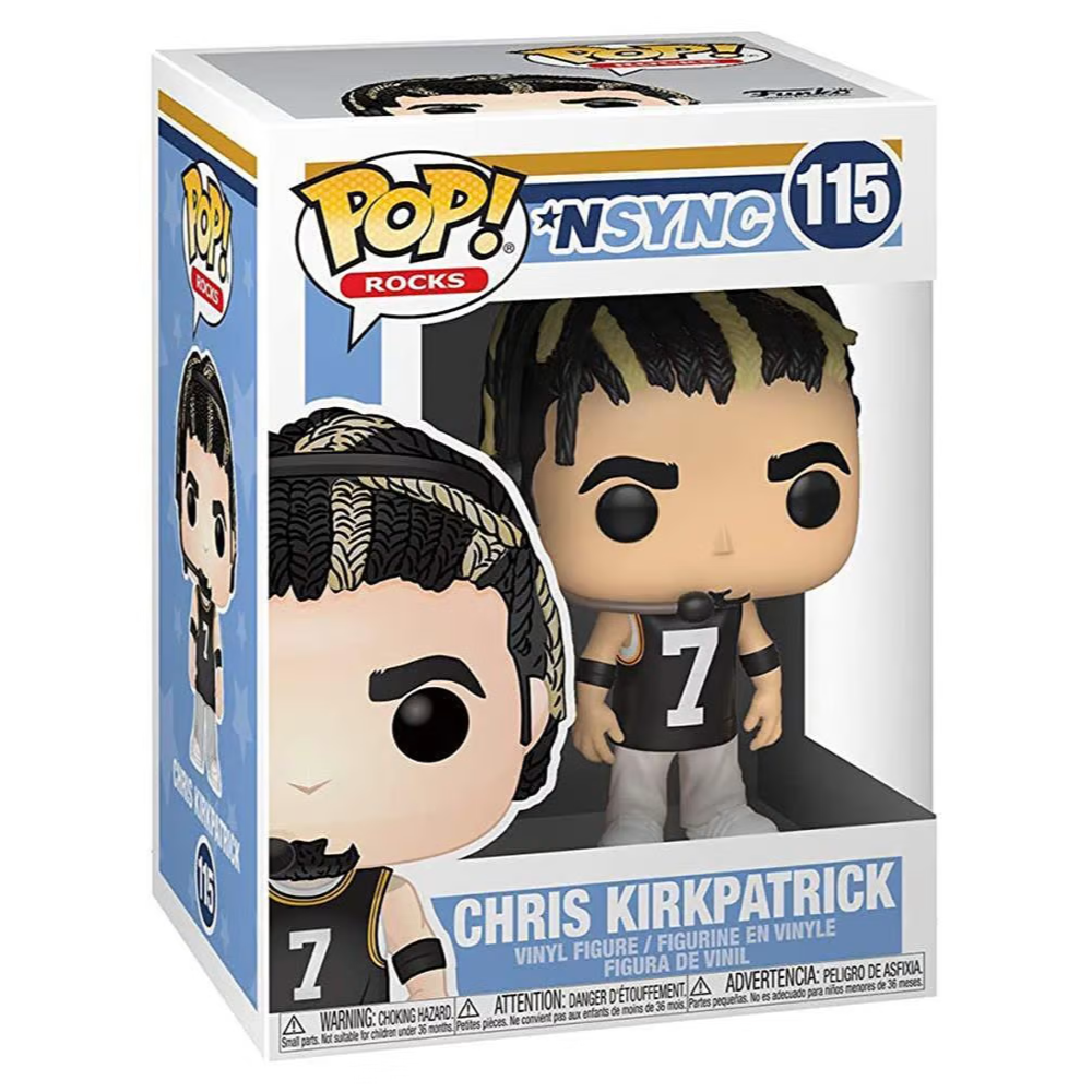 Funko Pop NSYNC 115 Chris Kirkpatrick - Game Games - A Loja Mais POP do ...