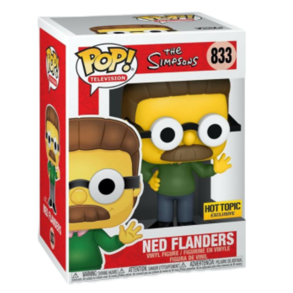 Funko Pop The Simpsons 833 Ned Flanders - Game Games - A Loja Mais POP ...