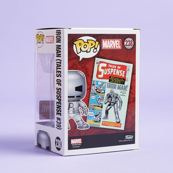 Funko Pop Marvel 238 Iron Man Tales of Suspense 39 Exclusive - Game ...