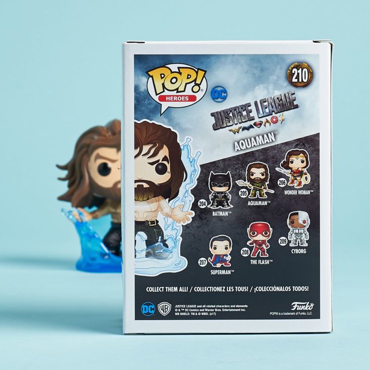 Funko Pop DC Justice League 210 Aquaman Exclusive - Game Games - A Loja ...