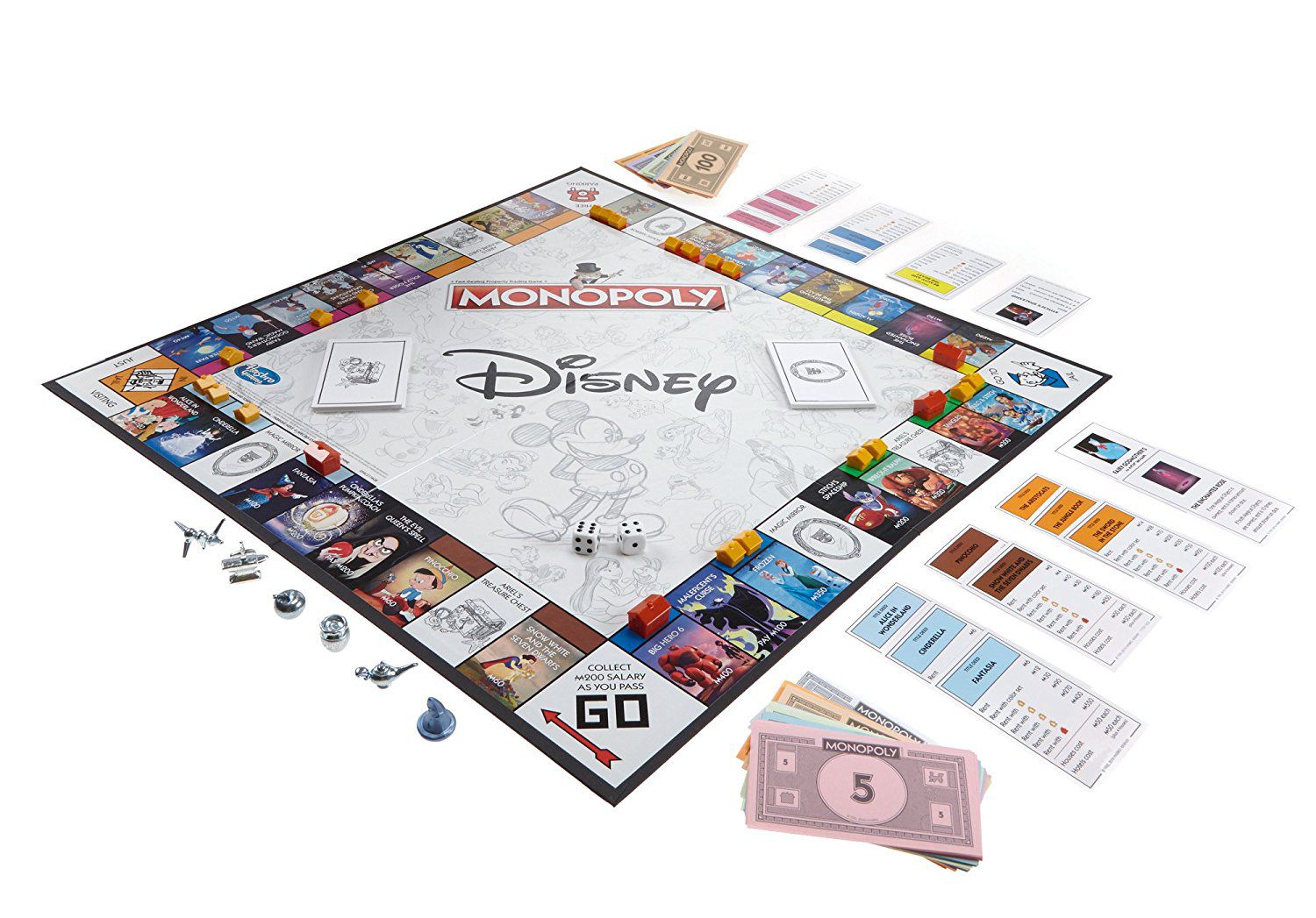 Monopoly Disney Animation Edition Game Hasbro - Game Games - A Loja ...