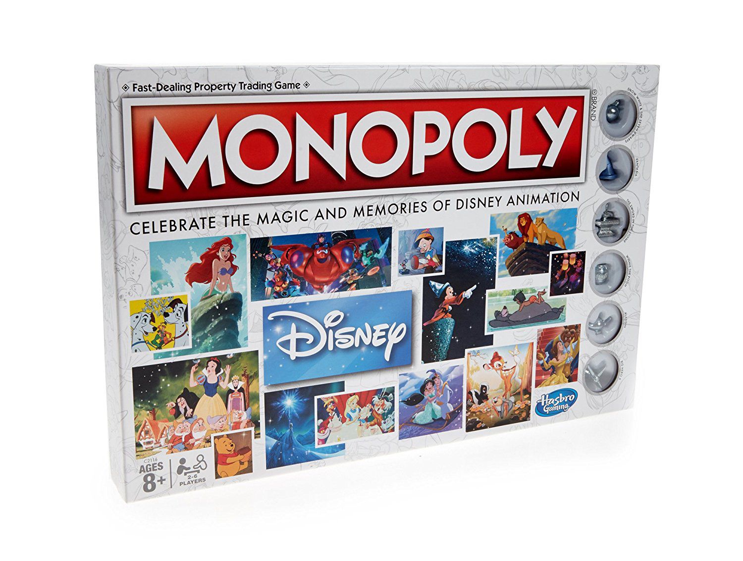 Monopoly Disney Animation Edition Game Hasbro - Game Games - A Loja ...
