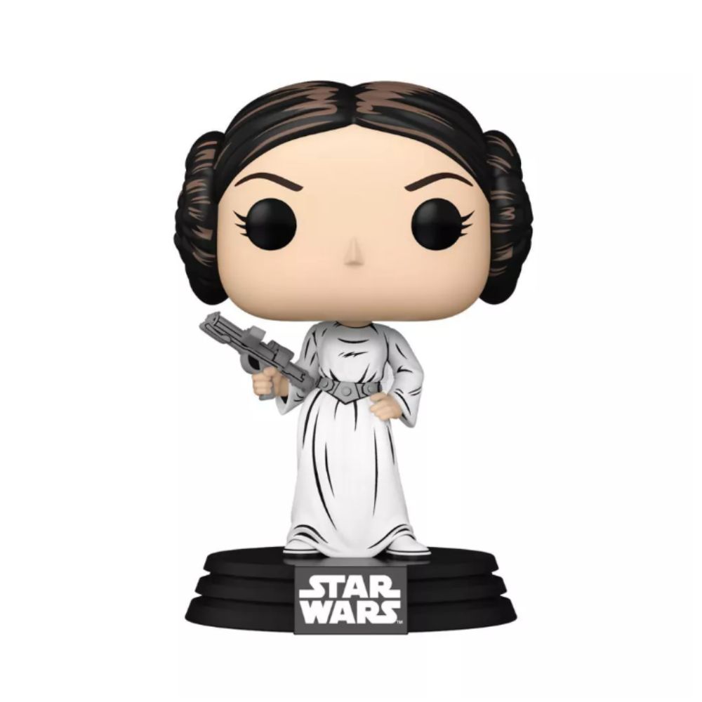 Funko Pop Star Wars 682 Princess Leia Retro Exclusive - Game Games - A ...