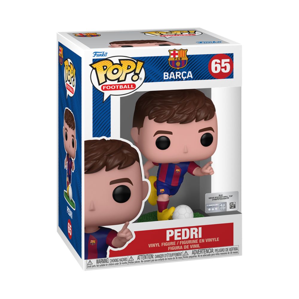 Funko Pop Football Barça 65 Pedri Barcelona - Game Games - A Loja Mais ...