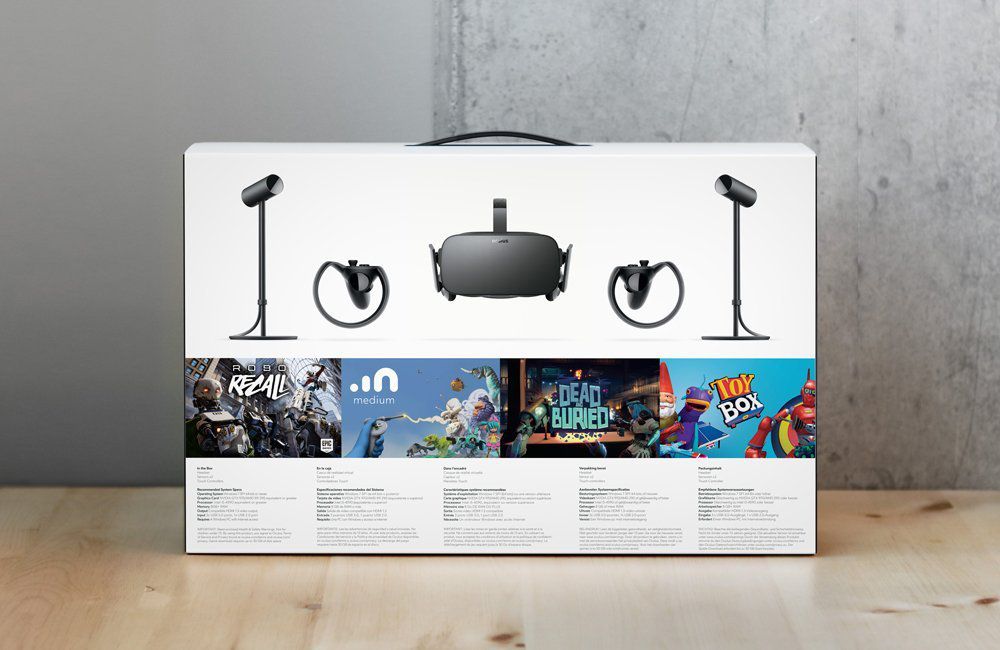 Oculus Rift + Touch Virtual Reality System VR Bundle - Game Games - A ...