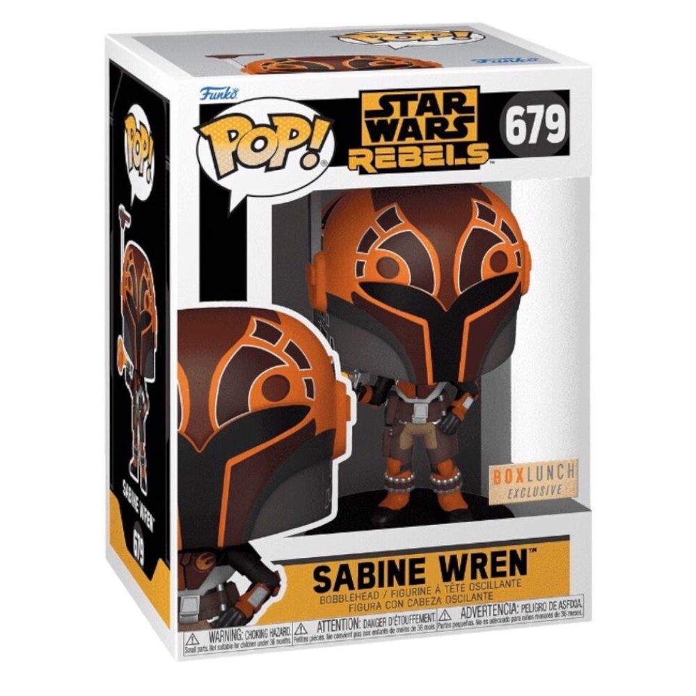 Funko Pop Star Wars Rebels 679 Sabine Wren Exclusive - Game Games - A ...