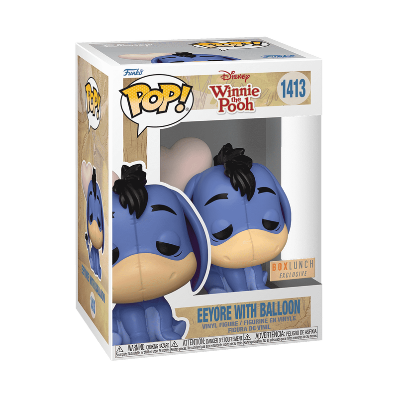 Funko Pop Winnie The Pooh 1413 Eeyore With Balloon Exclusive - Game ...