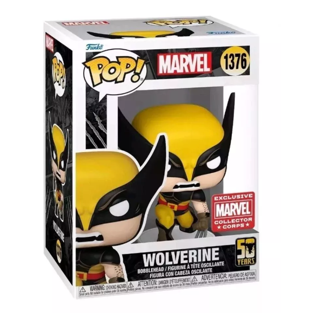 Funko Pop Marvel 1376 Wolverine Exclusive - Game Games - A Loja Mais ...