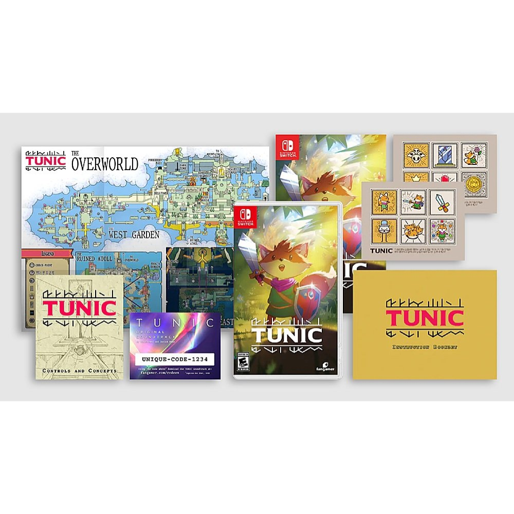 Tunic Limited Edition - Switch - Game Games - A Loja Mais POP do Brasil ...