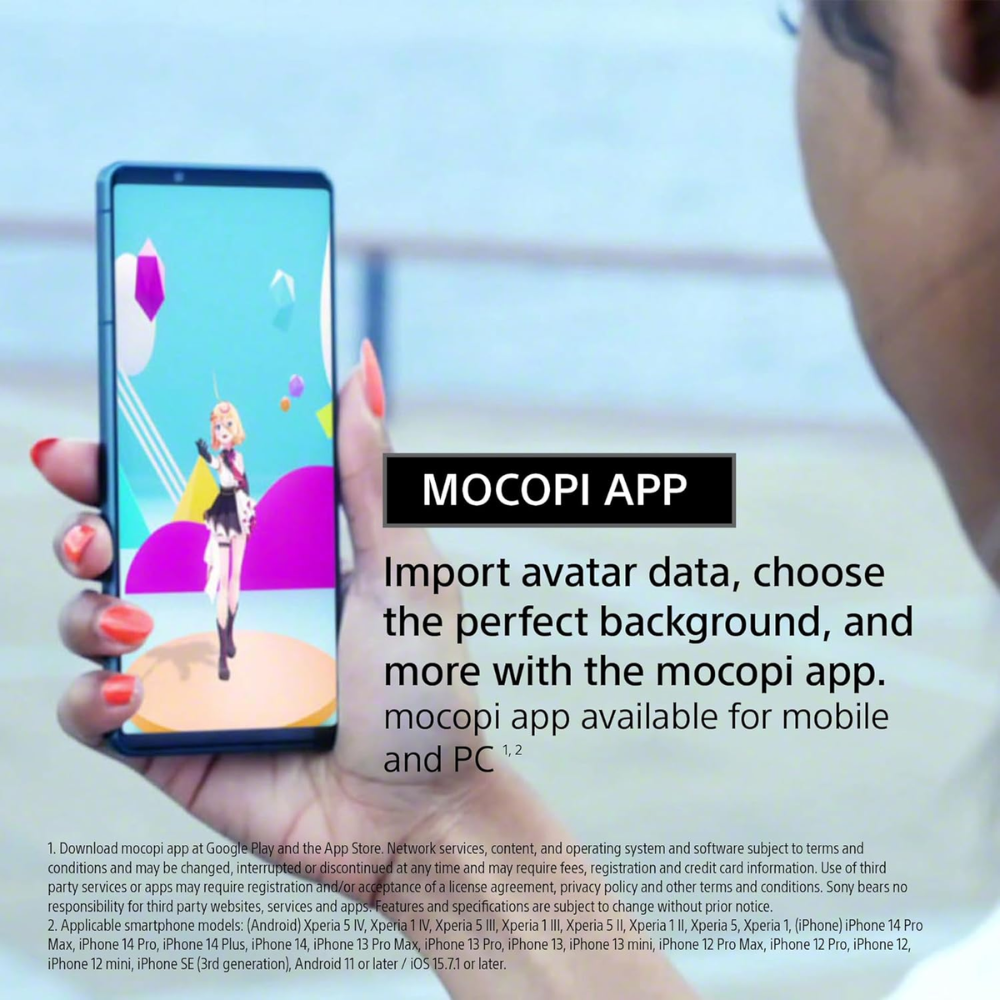 Sony mocopi Mobile Motion Capture VR & 3D Content Creation - Game Games ...