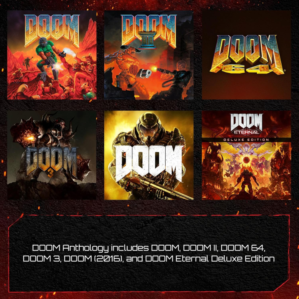 Doom Anthology – Switch - Game Games - A Loja Mais POP do Brasil | Vem ...