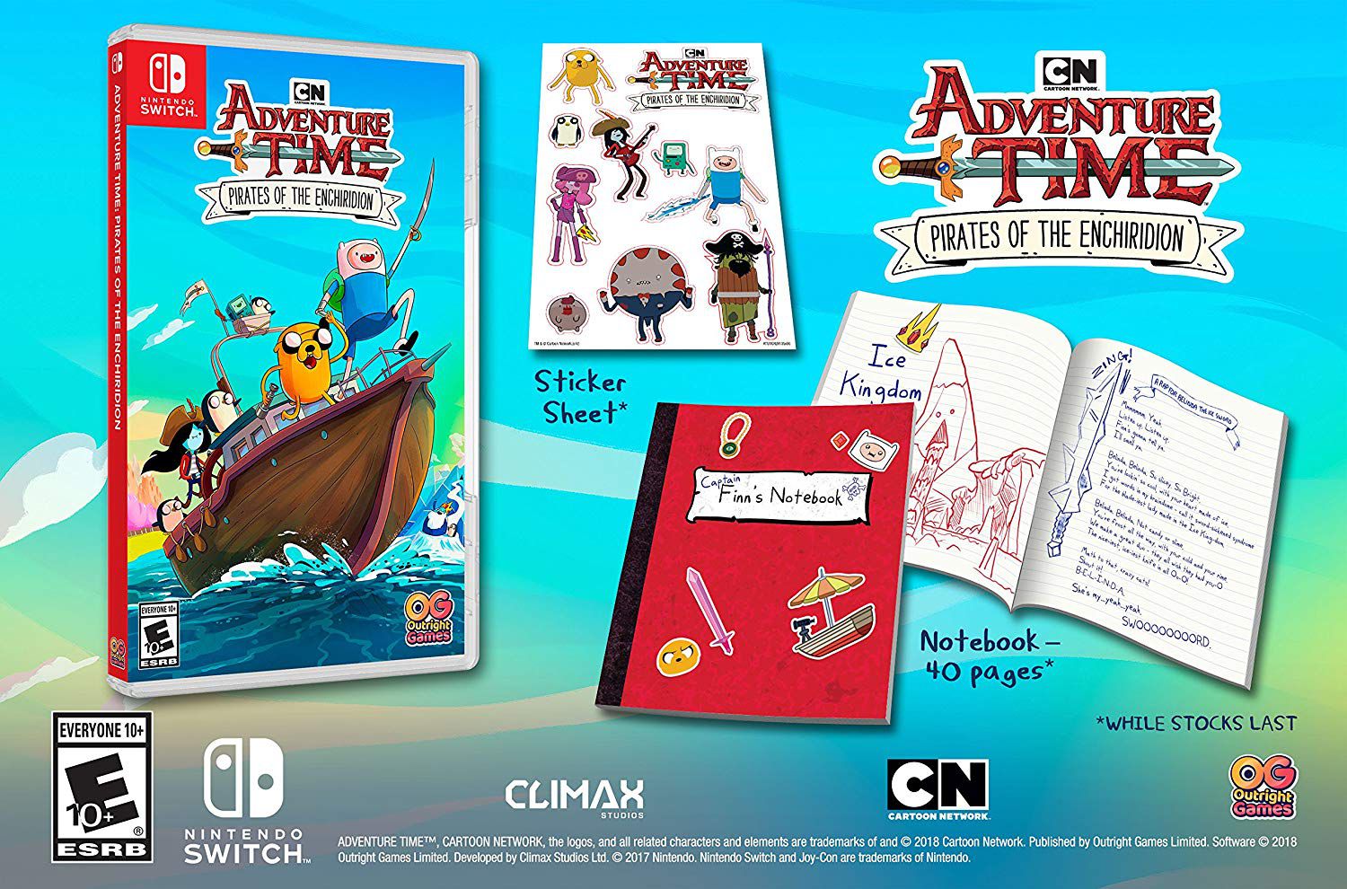 Adventure Time Pirates of the Enchiridion - Switch - Game Games - A ...