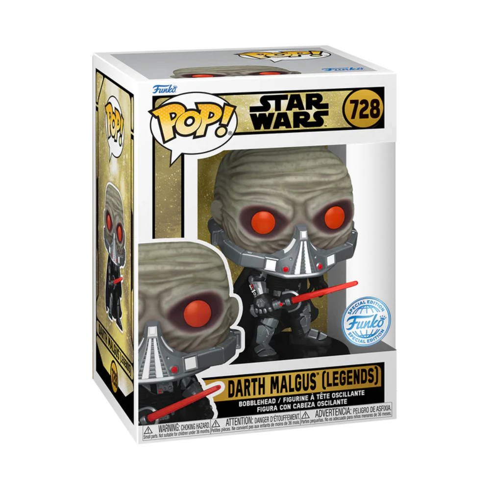 Funko Pop Star Wars 728 Darth Malgus Legends Special Edition - Game ...