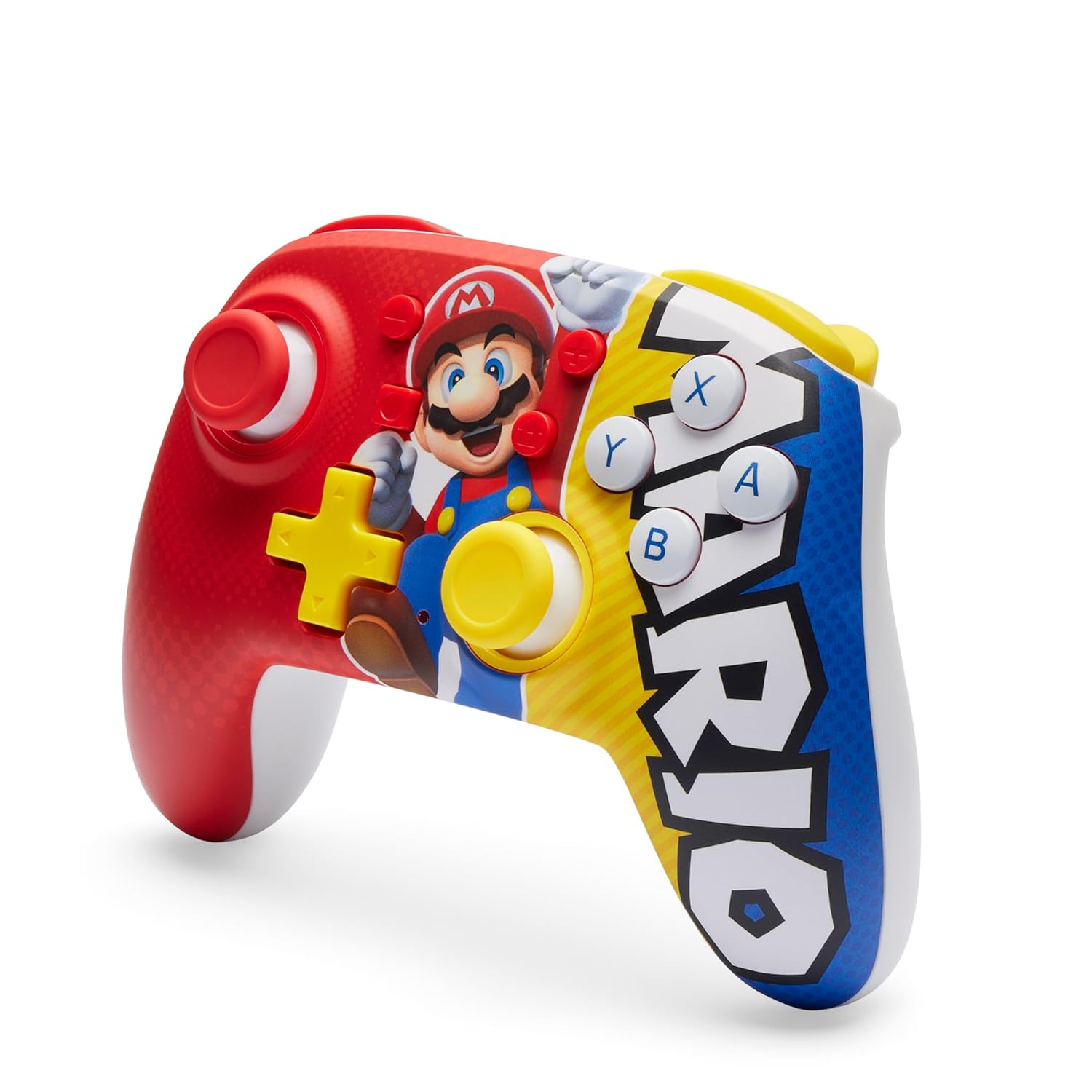 Controle PowerA Enhanced s/fio Mario Victory Recarregável - Switch ...
