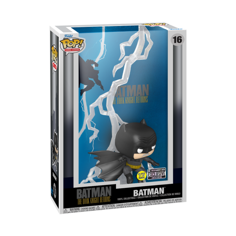 Funko Pop Comic Covers DC 16 Batman Exclusive Glows - Game Games - A ...