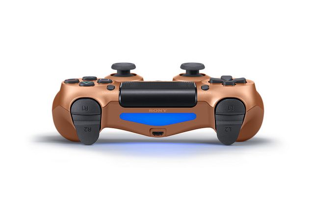 Controle DualShock 4 Wireless Controller Copper - PS4 - Game Games - A ...