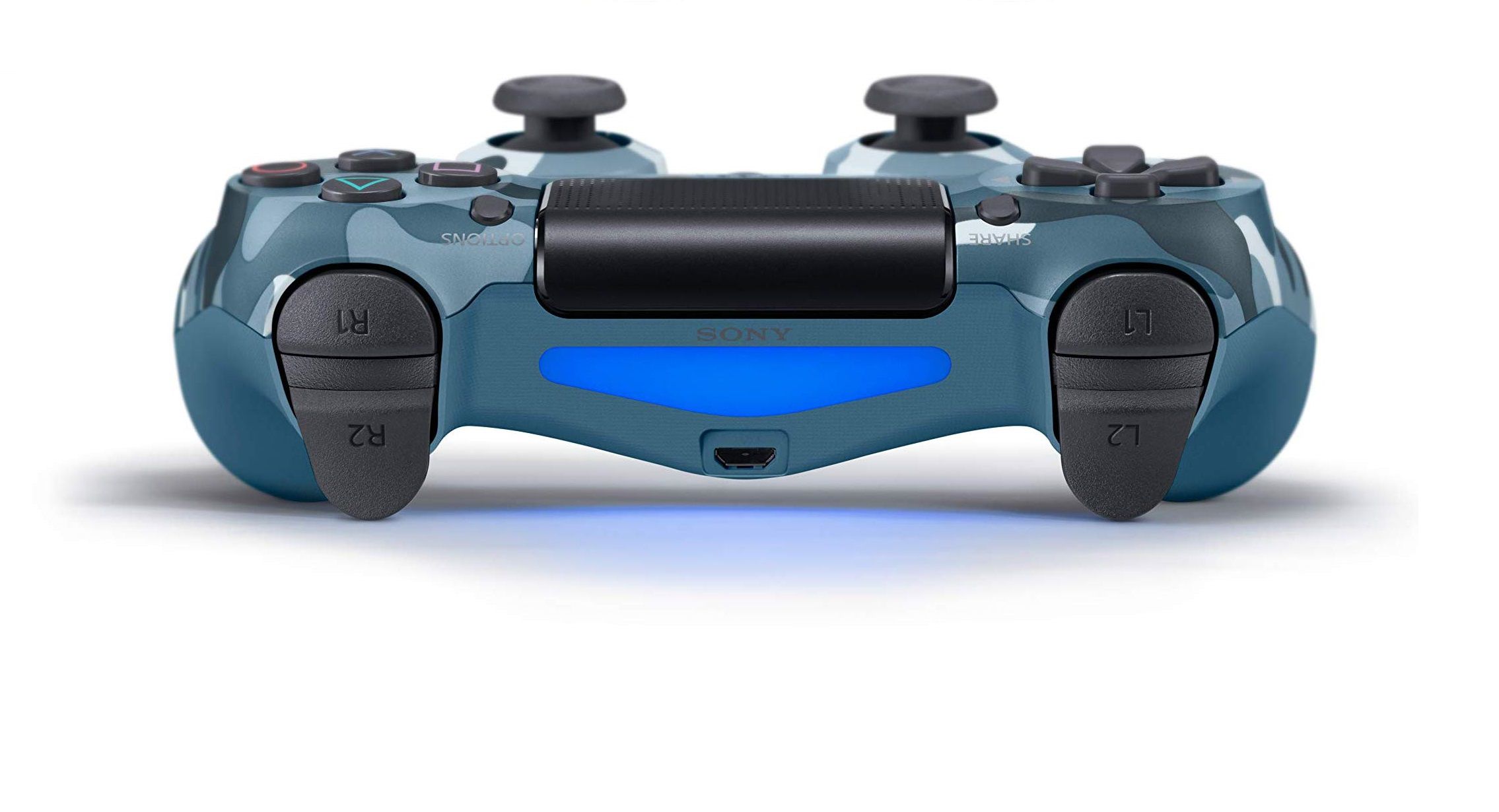 Controle DualShock 4 Wireless Controller Blue Camo - PS4 - Game Games ...