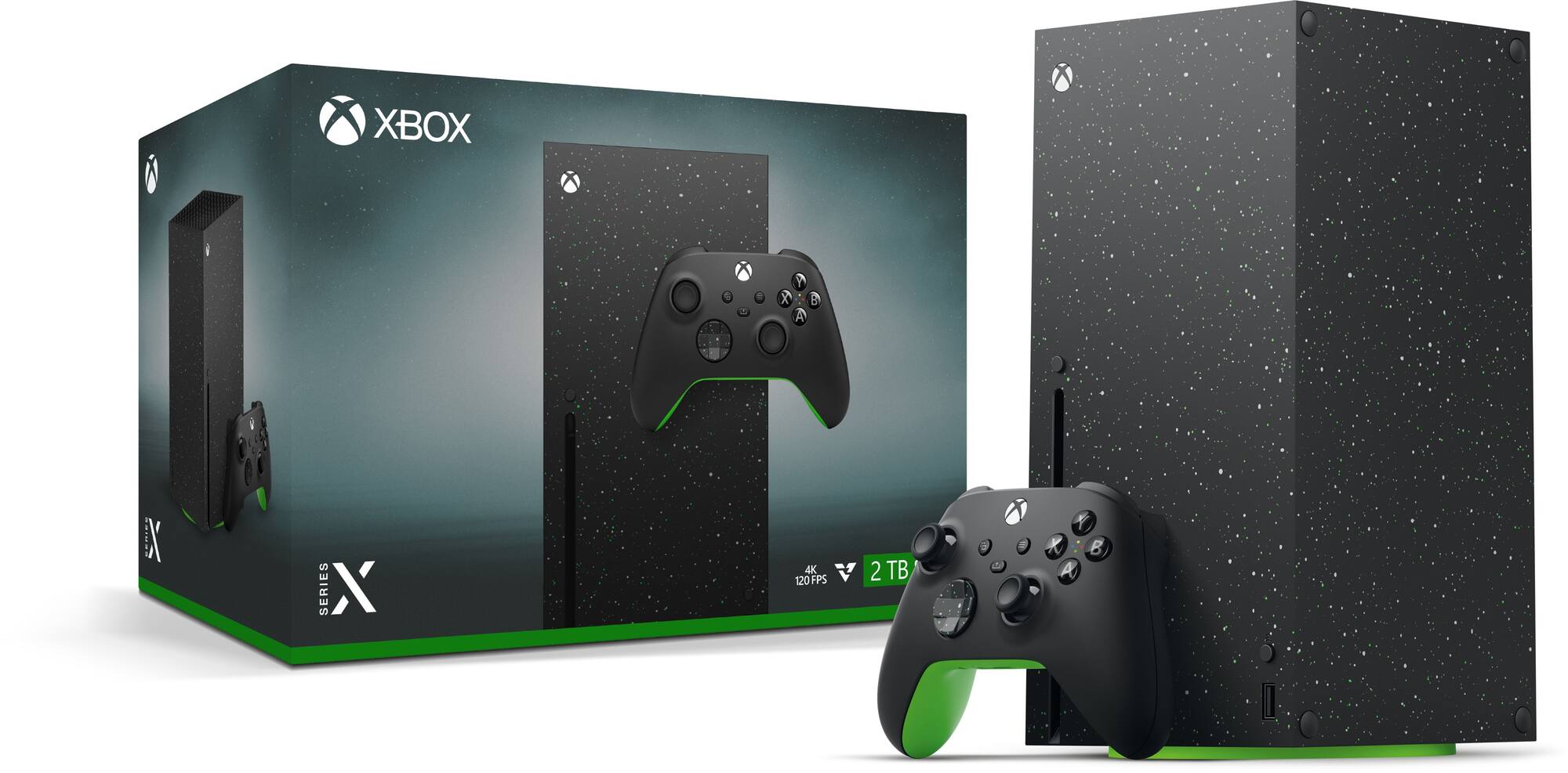 Console Xbox Series X 2TB Galaxy Black Special Edition - Game Games - A ...