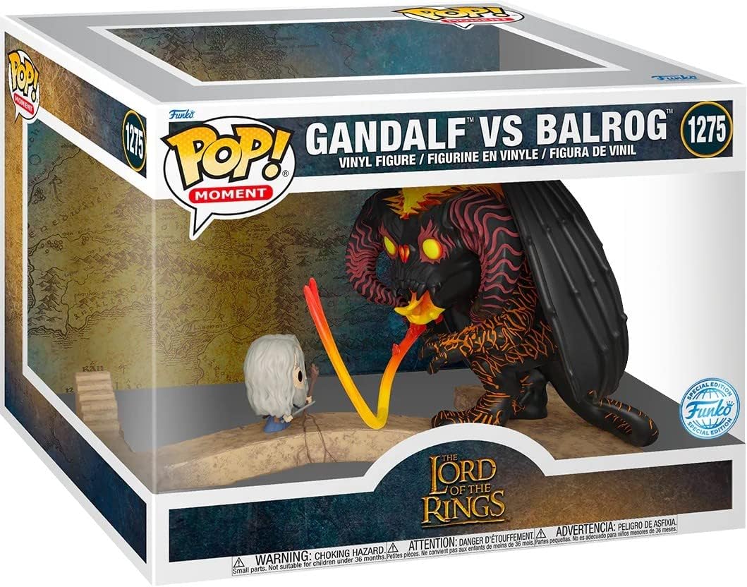 Funko Pop Lord of The Ring 1275 Gandalf vs Balrog Special - Game Games ...