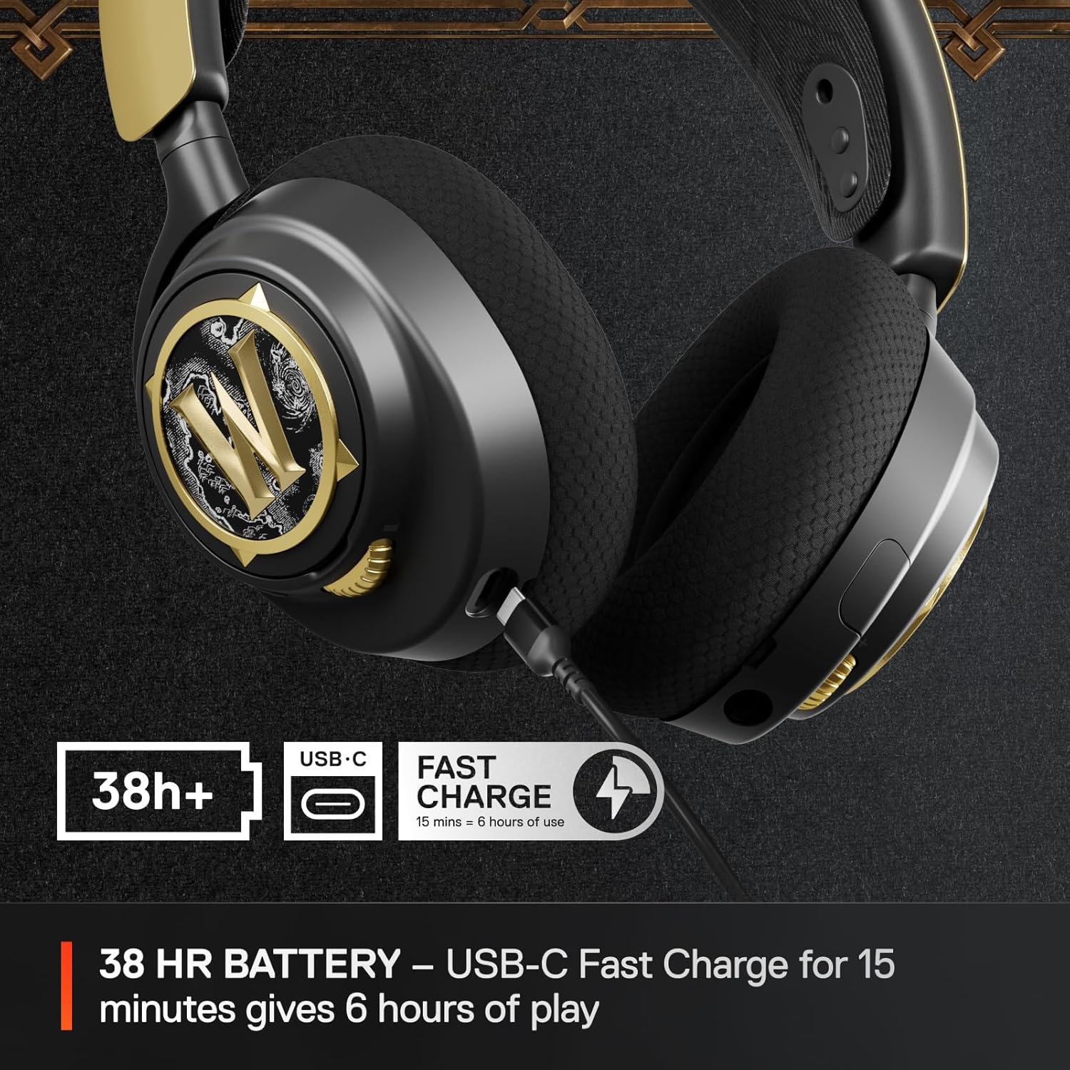 Headset SteelSeries Arctis Nova 7 World of Warcraft - PS5 PC - Game ...