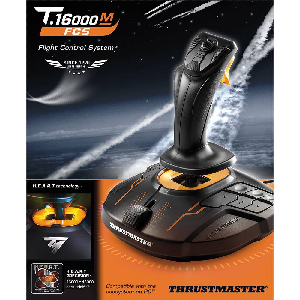 Joystick Thrustmaster T.16000m Fcs - Game Games - A Loja Mais POP do ...