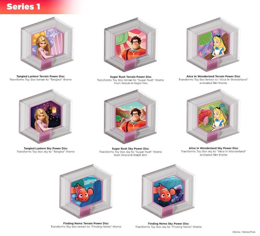 Disney Infinity Power Disc Pack Series 1 - Game Games - A Loja Mais POP ...