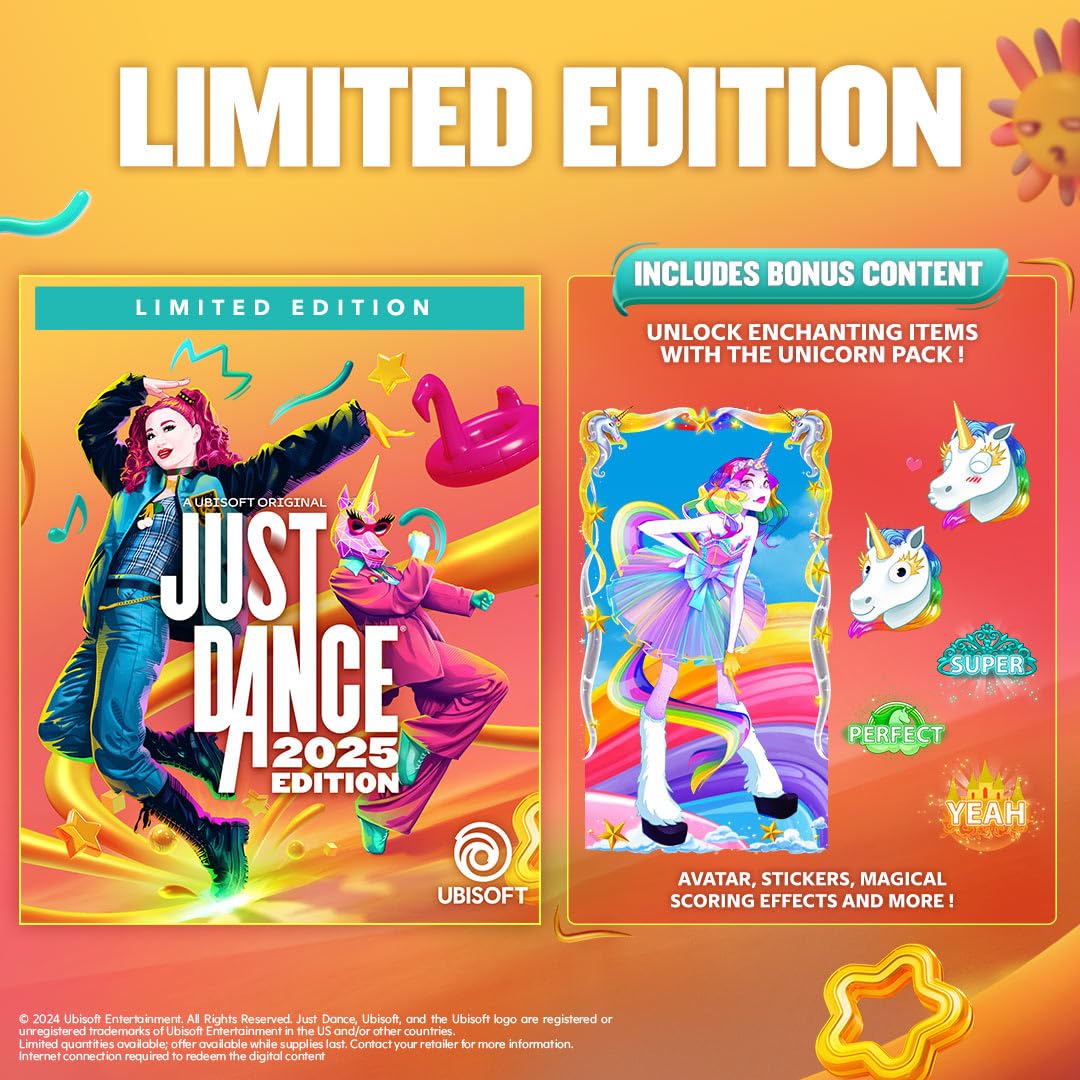Just Dance 2025 Limited Edition (Code in Box) - Switch - Game Games - A ...
