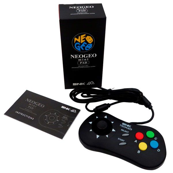 Controle Neo Geo Mini Pad - Black (Preto) - Game Games - A Loja Mais ...